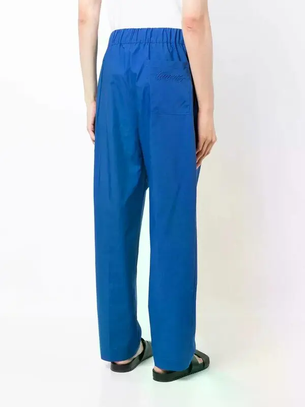 LANEUS Straight-leg Cotton Trousers