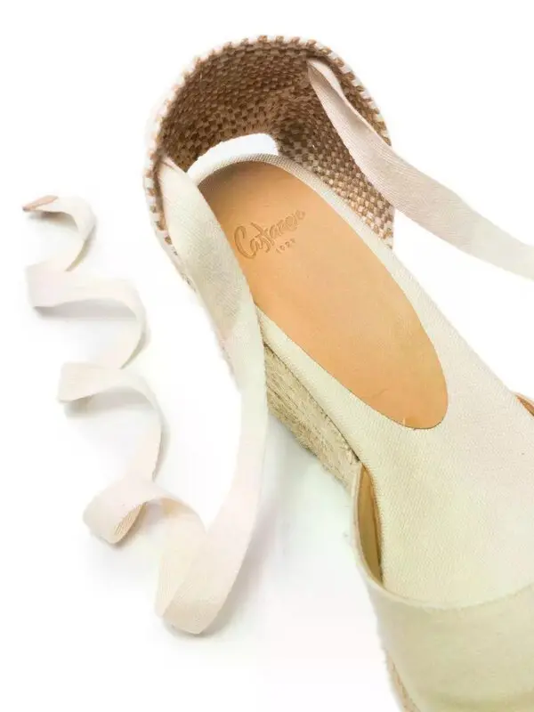 CastaÑer Carina Lace-up Wedge Espadrilles