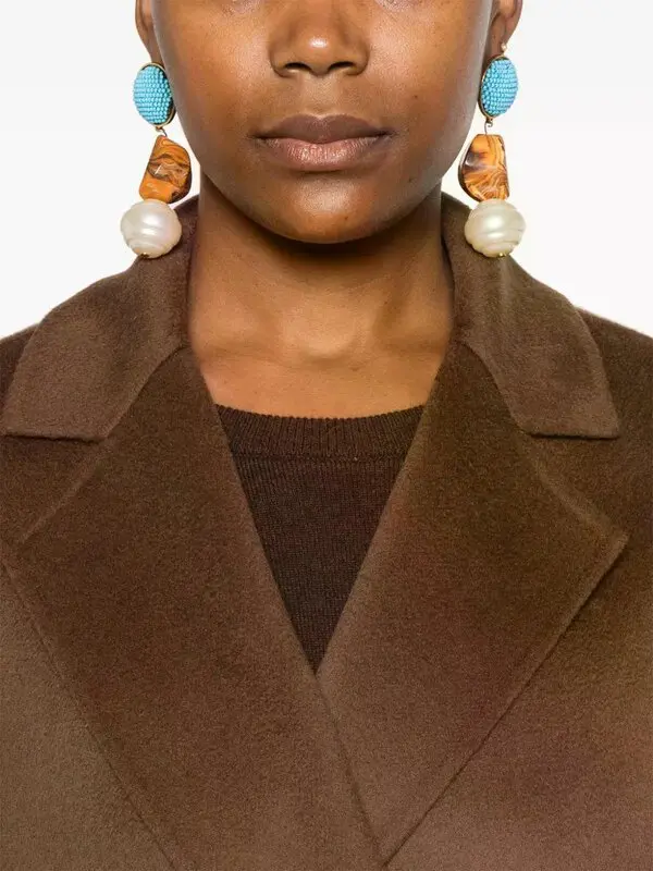 JOSEPH Cenda Wool-cashmere Coat - Brown
