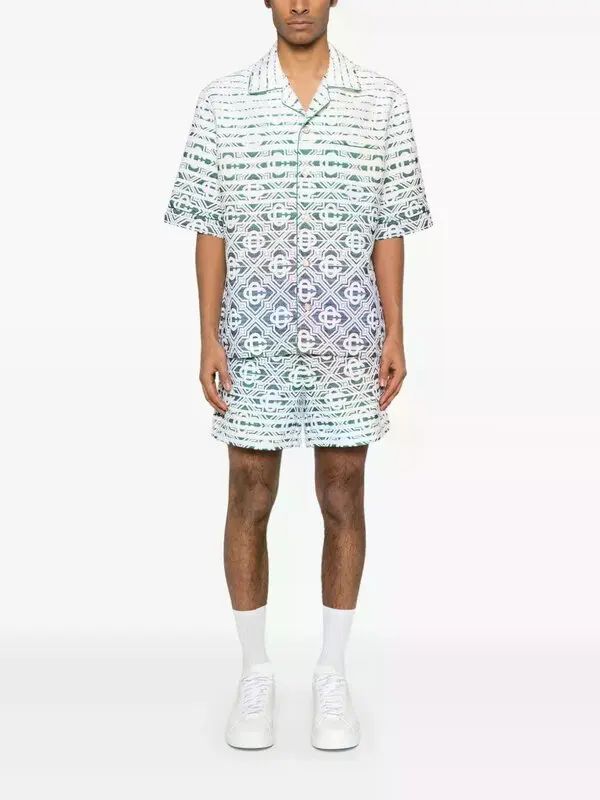 Casablanca Monogram Gradient Towelling Shorts