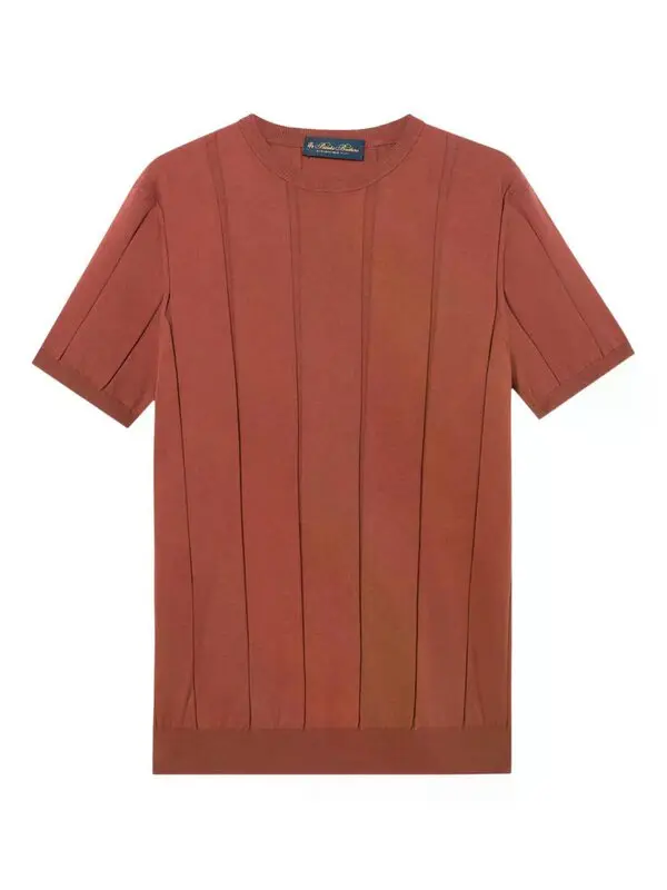 Brooks Brothers Cotton Ribbed T-shirt