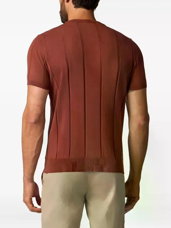 Brooks Brothers Cotton Ribbed T-shirt