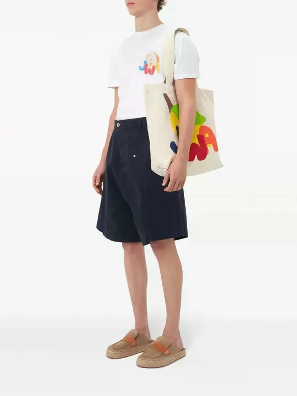 JW Anderson Twisted Cotton Bermuda Shorts