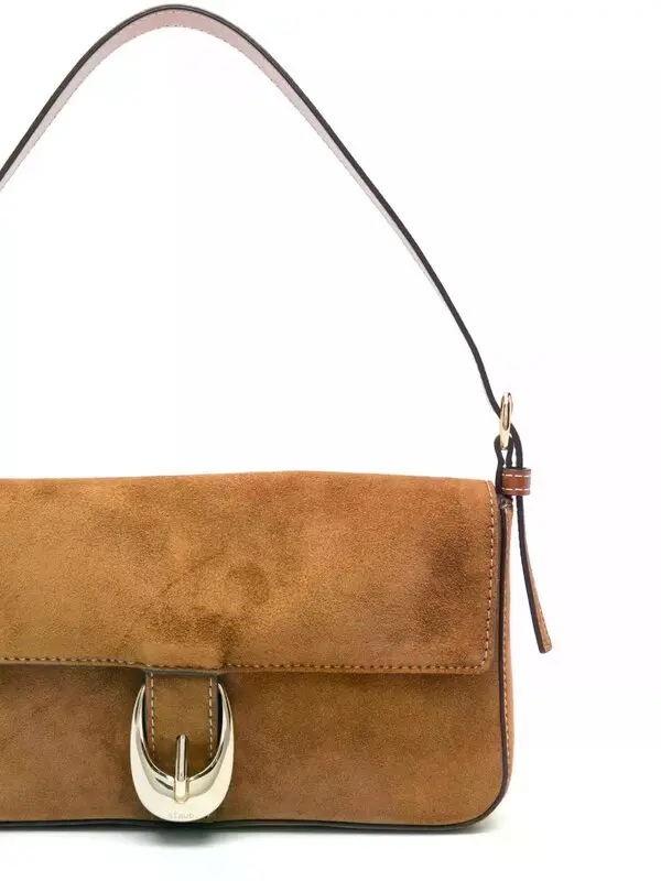 Staud Harlow Shoulder Bag - Brown