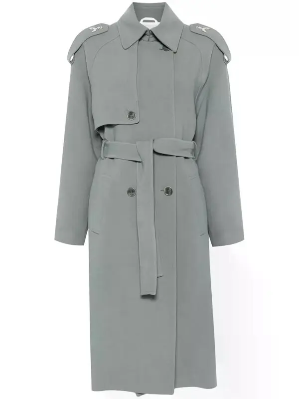Patrizia Pepe Twill Trench Coat