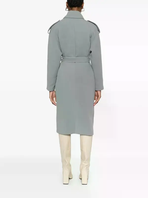 Patrizia Pepe Twill Trench Coat