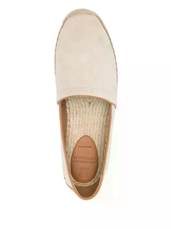 Brunello Cucinelli Suede Espadrilles - Neutrals