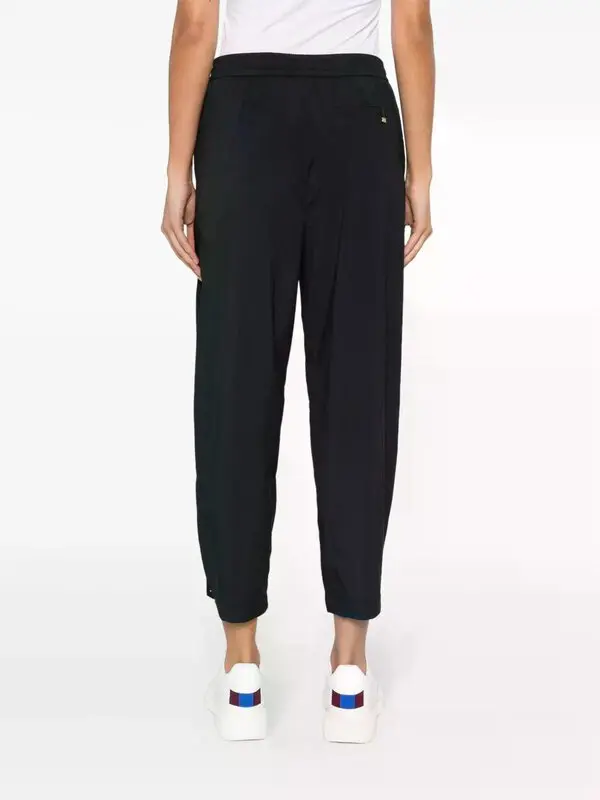 Herno Dart-detailing Trousers - Black