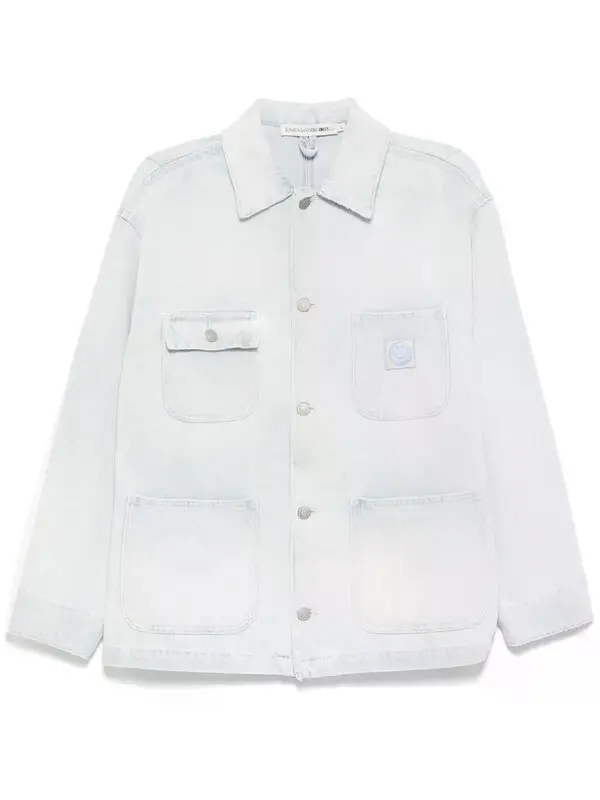 Joshua Sanders Logo-patch Denim Jacket