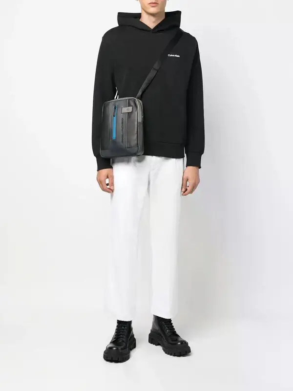PIQUADRO Calf-leather Messenger Bag