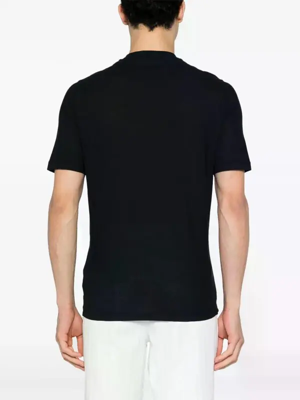DELL'OGLIO Crew-neck Cotton T-shirt
