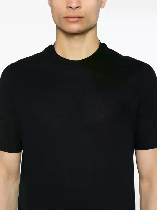 DELL'OGLIO Crew-neck Cotton T-shirt