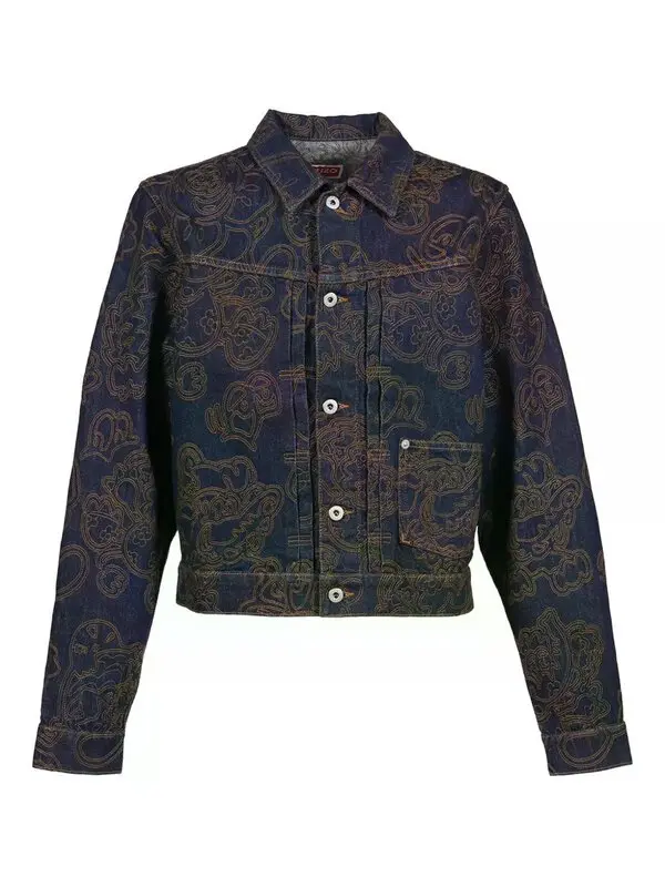 Kenzo X Verdy Embroidered Denim Jacket