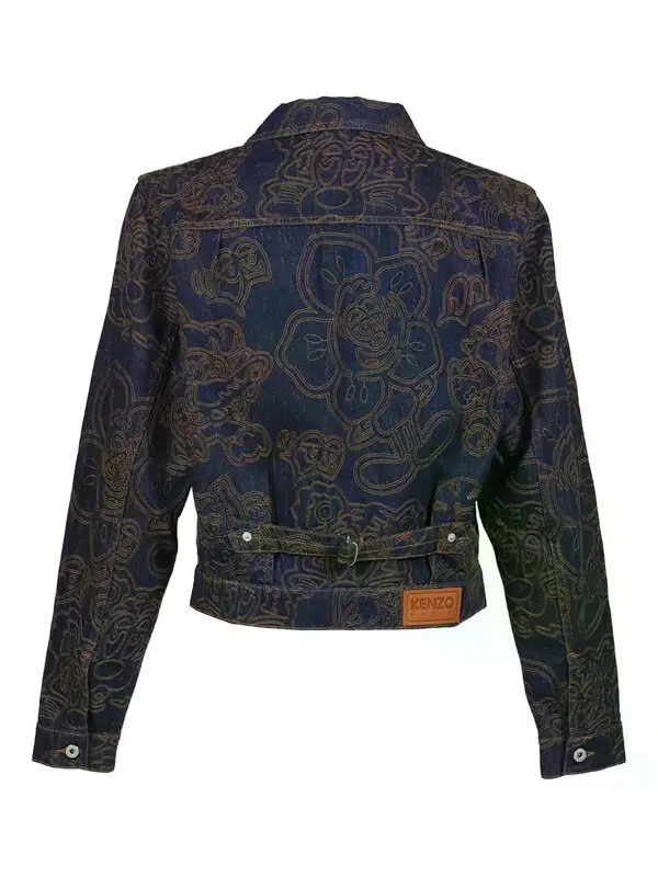 Kenzo X Verdy Embroidered Denim Jacket