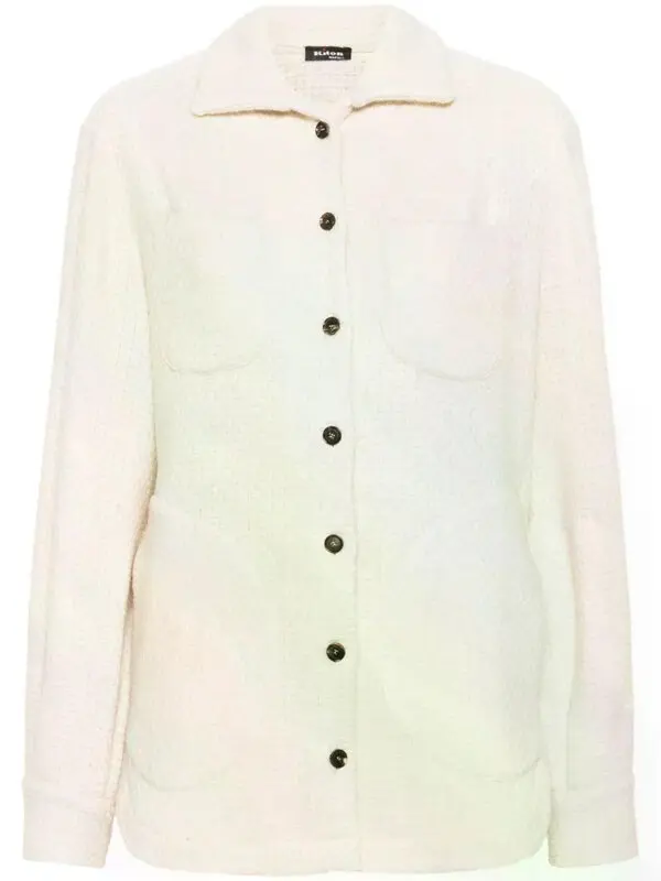 Kiton Cashmere-blend Shirt Jacket