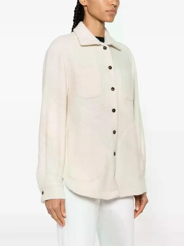 Kiton Cashmere-blend Shirt Jacket