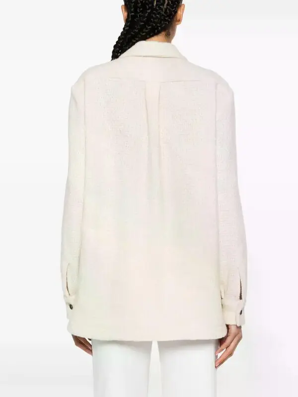 Kiton Cashmere-blend Shirt Jacket