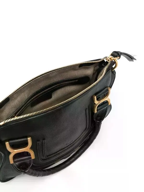 Chloé Small Marcie Leather Tote - Black