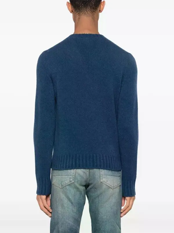 TOM FORD Ribbed-knit V-neck Jumper