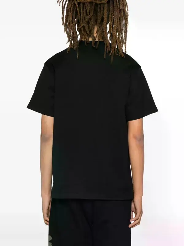 Alexander McQueen Logo-print Cotton T-shirt - Black
