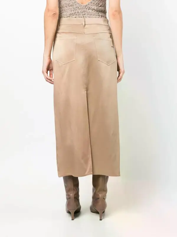 Brunello Cucinelli Straight-cut Midi Skirt
