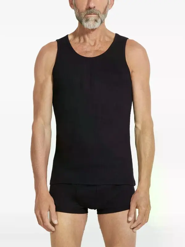 Zegna Scoop-neck Ribbed Tank Top