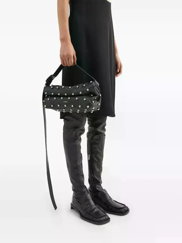 JIL SANDER Small Rollup Bag - Black