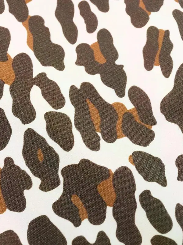 Tory Burch Leopard-print Bikini Bottoms - Brown