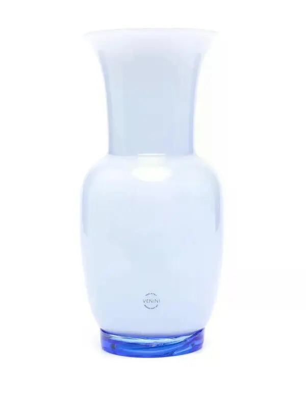VENINI Opalino Gradient-effect Vase - Blue