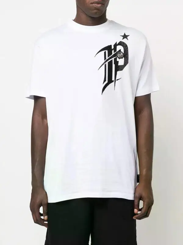 Philipp Plein Logo-print Short-sleeved T-shirt - White