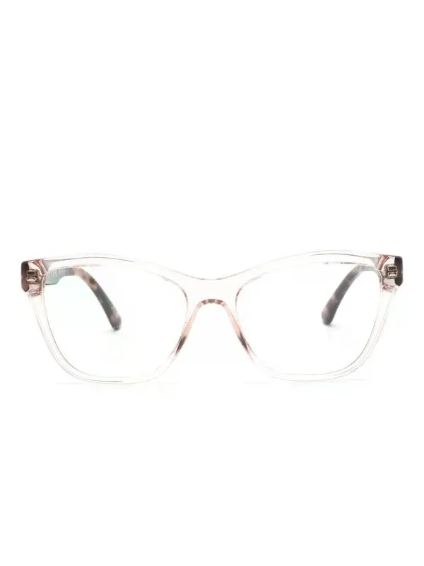 Emporio Armani Cat Eye-frame Glasses - Pink