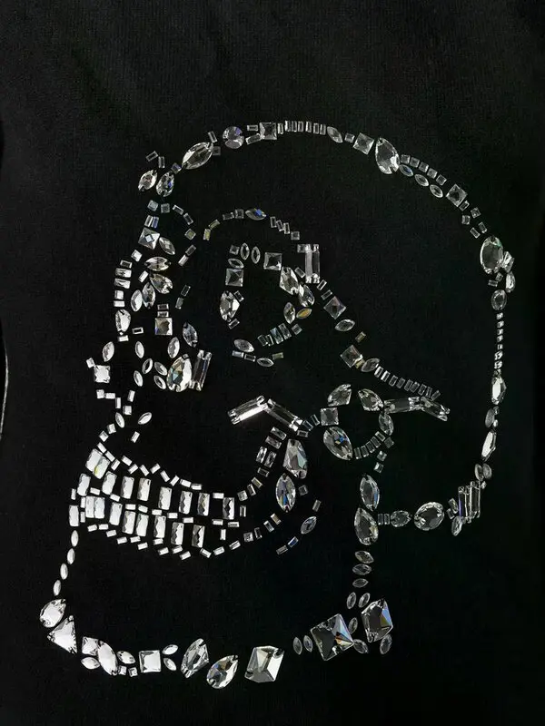 Philipp Plein Embellished Skull Jumper