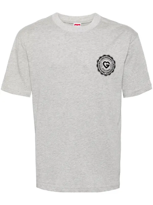 GROUND ZERO Logo-print Cotton T-shirt