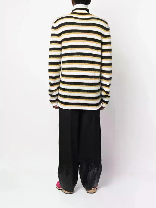 Marni Striped Roll-neck Jumper