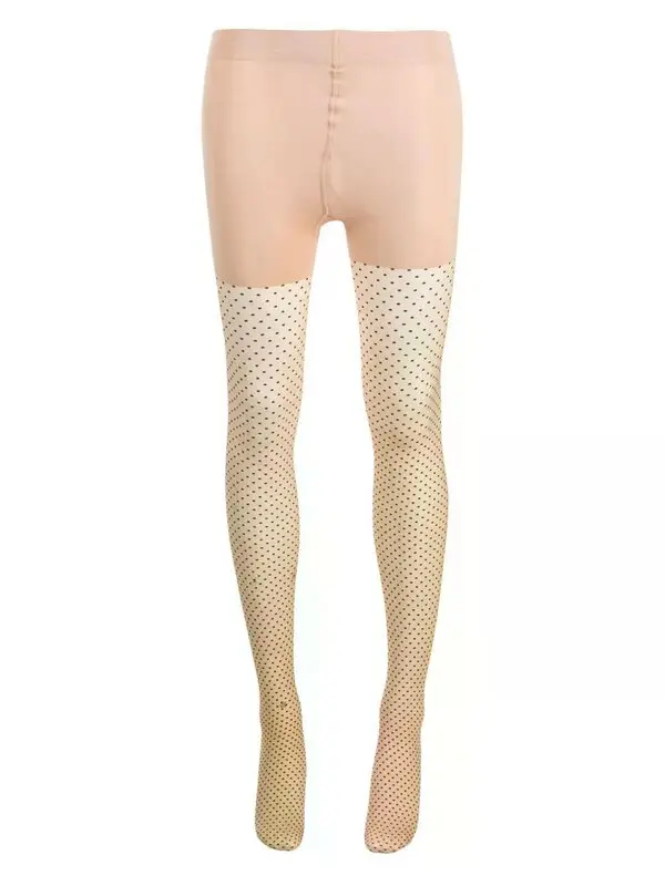 Wolford Control Dots Tights - Neutrals