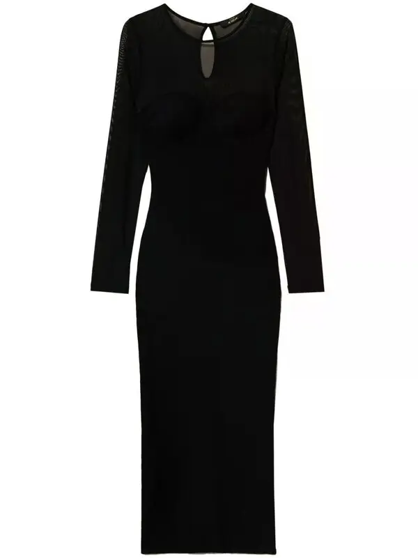 TWINSET Tulle Midi Dress