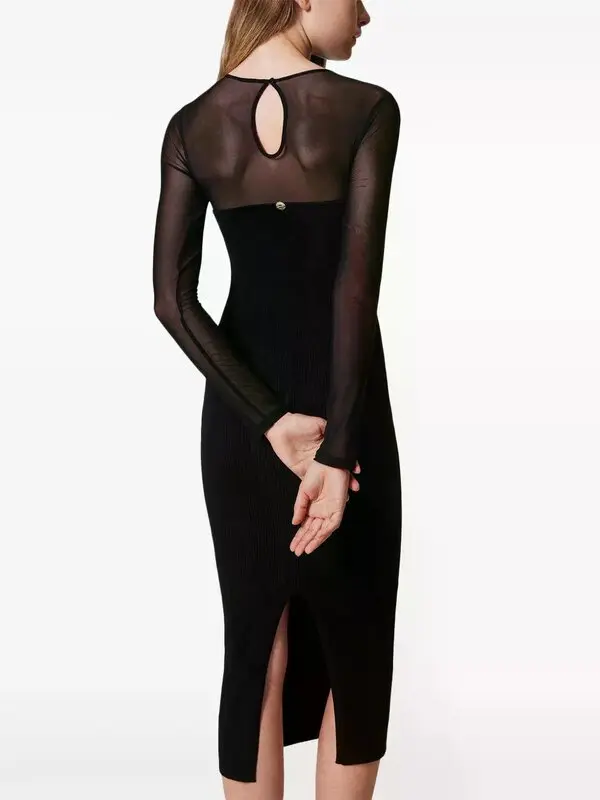 TWINSET Tulle Midi Dress