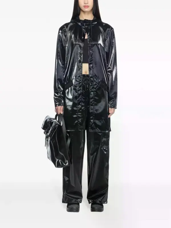 Rains Long Hooded Jacket