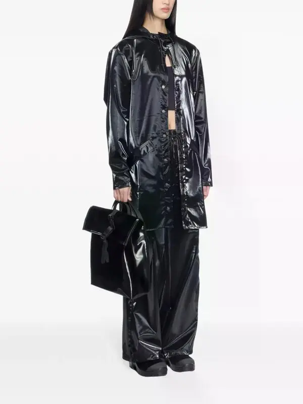 Rains Long Hooded Jacket
