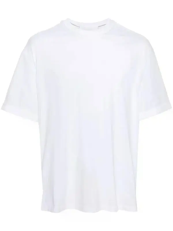 Neil Barrett Crew-neck Cotton T-shirt - White