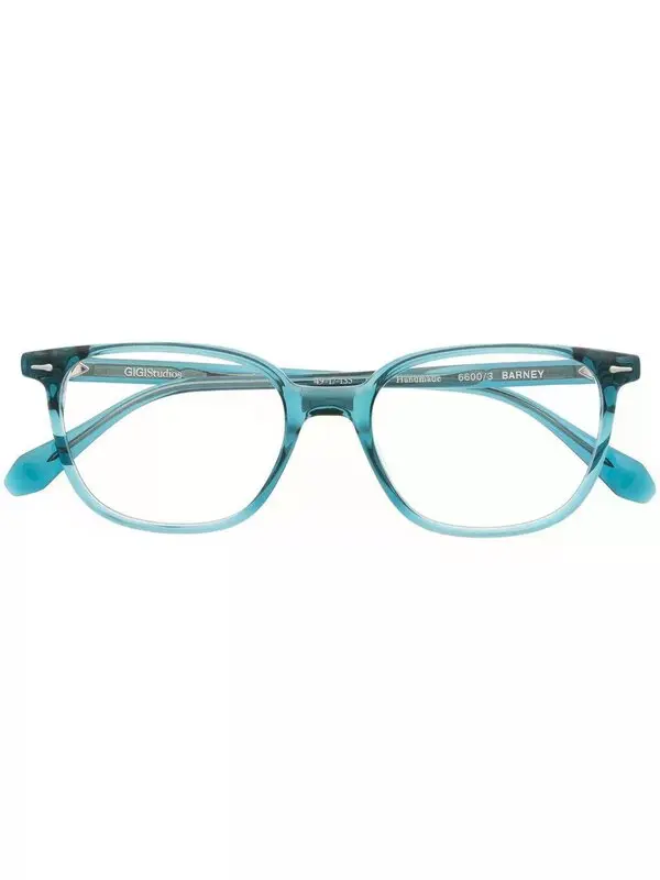 GIGI STUDIOS Square-frame Glasses - Blue
