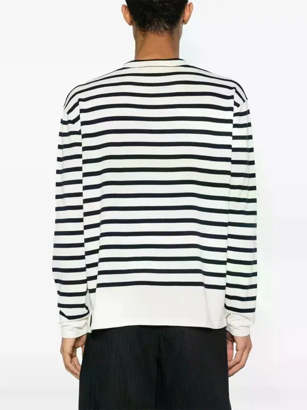 Maison Kitsuné Fox-motif Cotton Jumper