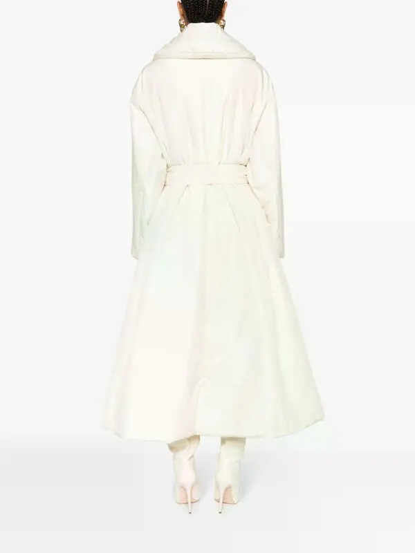 THE ROW Francine Tied-waist Coat - Neutrals