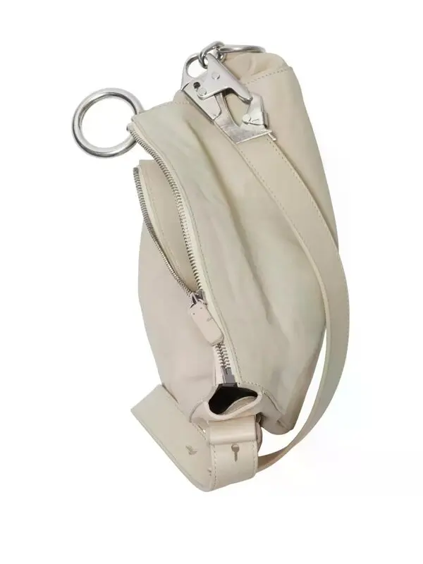 Burberry Knight Leather Shoulder Bag - Neutrals