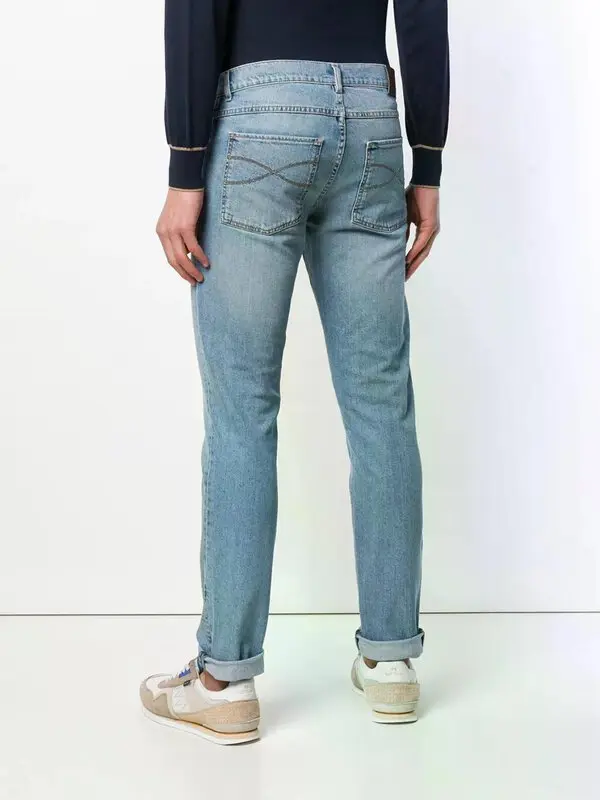 Brunello Cucinelli Skinny Low-rise Jeans