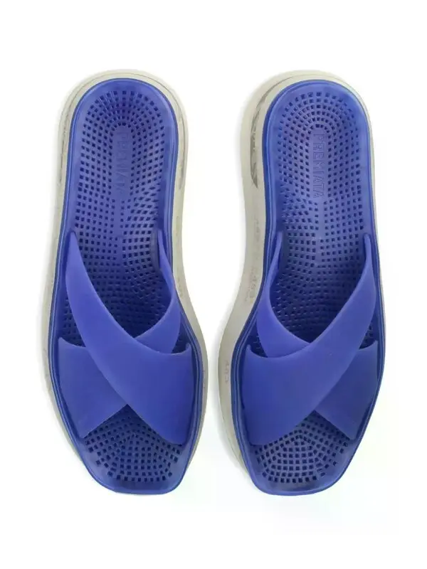 Premiata Moura Platform Slides - Blue