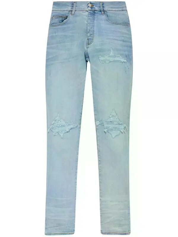 Amiri Mx1 Bandana Jacquard Jeans