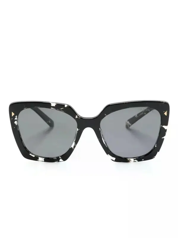 Prada Butterfly-frame Sunglasses - Black