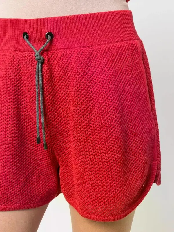 Brunello Cucinelli Drawstring Knit Shorts