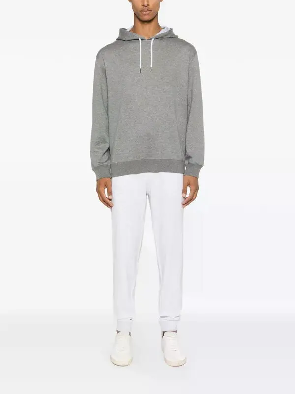 Brunello Cucinelli Logo-print Track Pants - Grey